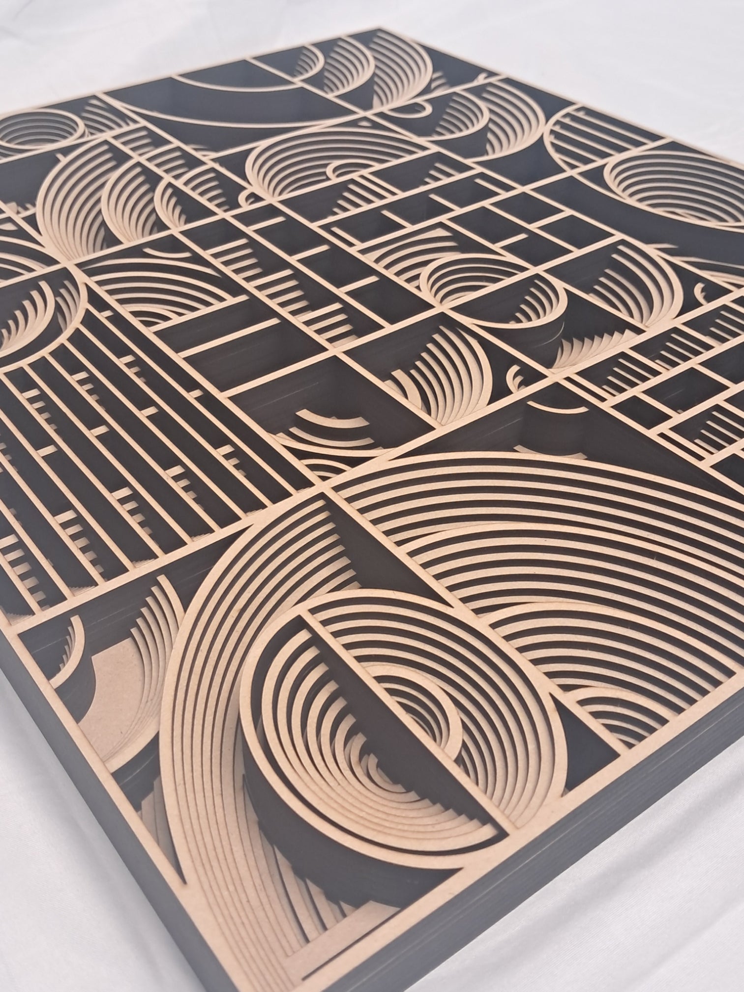 10 Layer, Laser Cut Wall Art "Kit" | Urban Vibe Studio